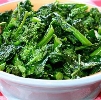 Spicy Sautéed Broccoli Rabe | Italian Food Forever