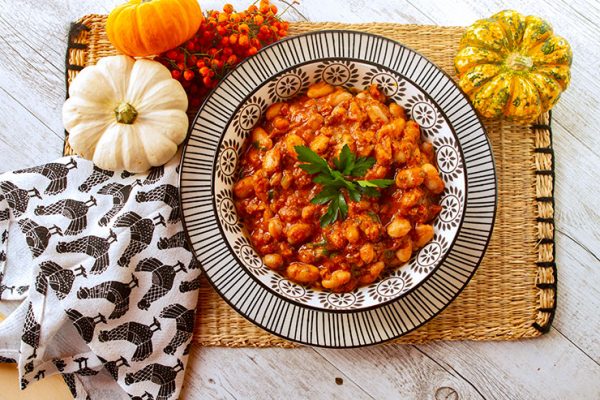 Fresh Stewed Borlotti Beans | Italian Food Forever