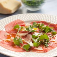 Beef Carpaccio With Garlic Aioli | Italian Food Forever