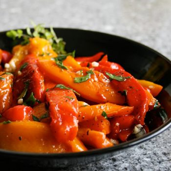 Roasted Sweet Peppers | Italian Food Forever