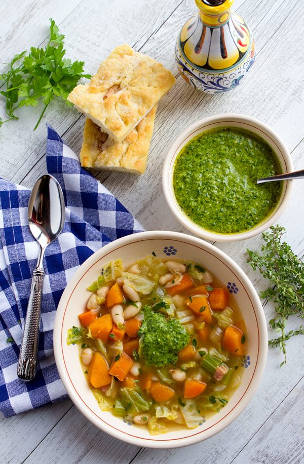 Olive Harvest Soup ~ Zuppa Frantoiana | Italian Food Forever