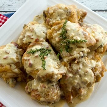 Chicken With Mustard Mascarpone Sauce | Italian Food Forever