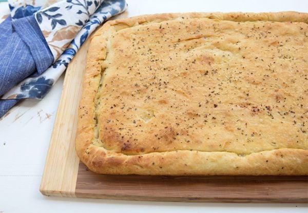 Cheese And Ham Stuffed Focaccia | Italian Food Forever