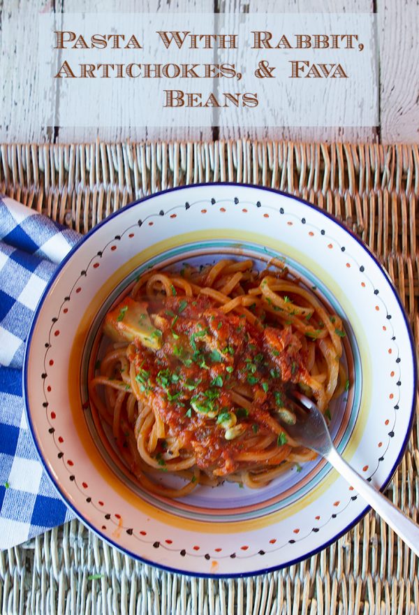 Stringozzi With Rabbit Ragu, Artichokes, & Fava Beans | Italian Food ...