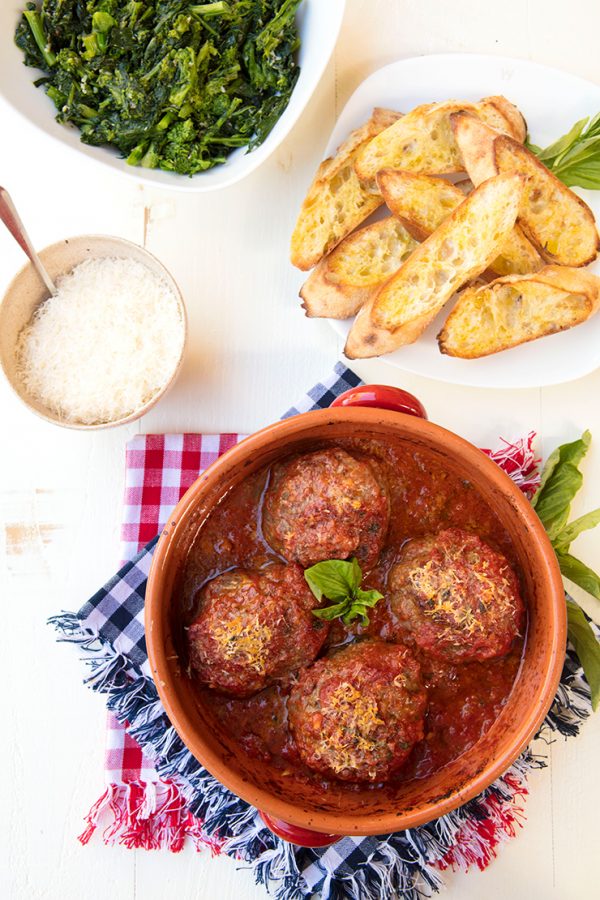Gigantic Meatballs For National Meatball Day {Polpettone} | Italian ...
