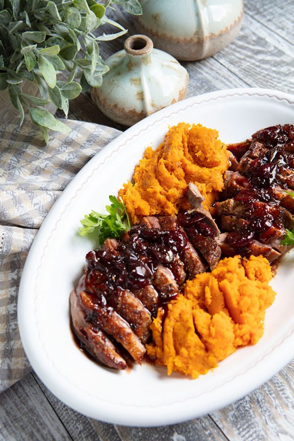 Duck Breast in Cherry Port Wine Sauce | Italian Food Forever