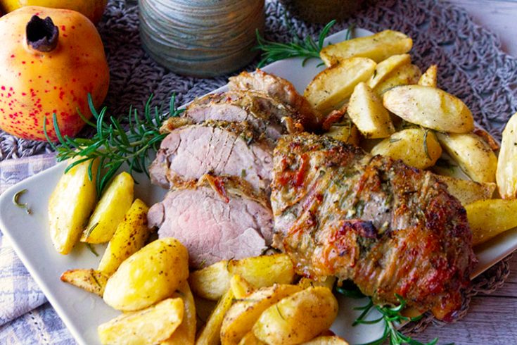 Pancetta Wrapped Pork Tenderloin | Italian Food Forever