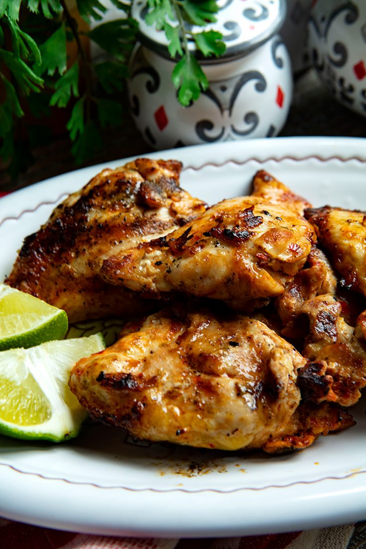 Calabrian Pepper Pesto Grilled Chicken | Italian Food Forever