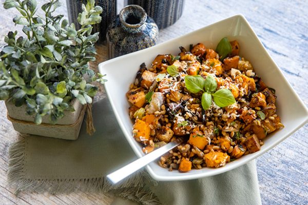 Roasted Root Vegetables With Farro | Italian Food Forever