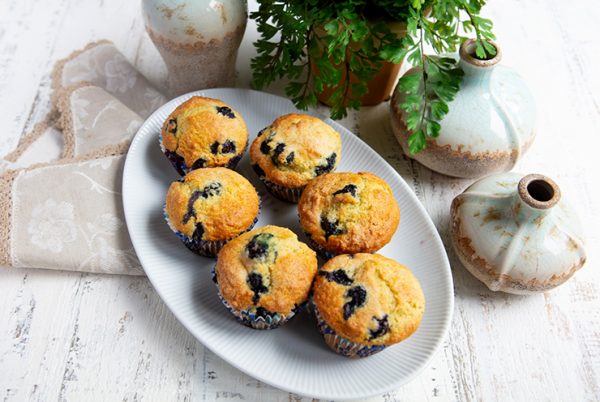 Blueberry Lavender Muffins | Italian Food Forever
