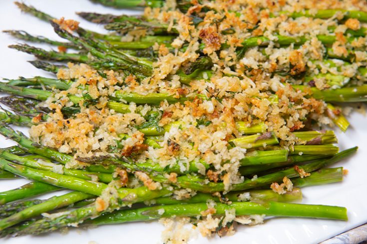 Crispy Roasted Parmesan Asparagus | Italian Food Forever