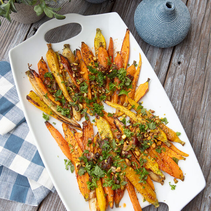 Roasted Carrots with Preserved Lemon, Dates, & Pistachios | Italian ...