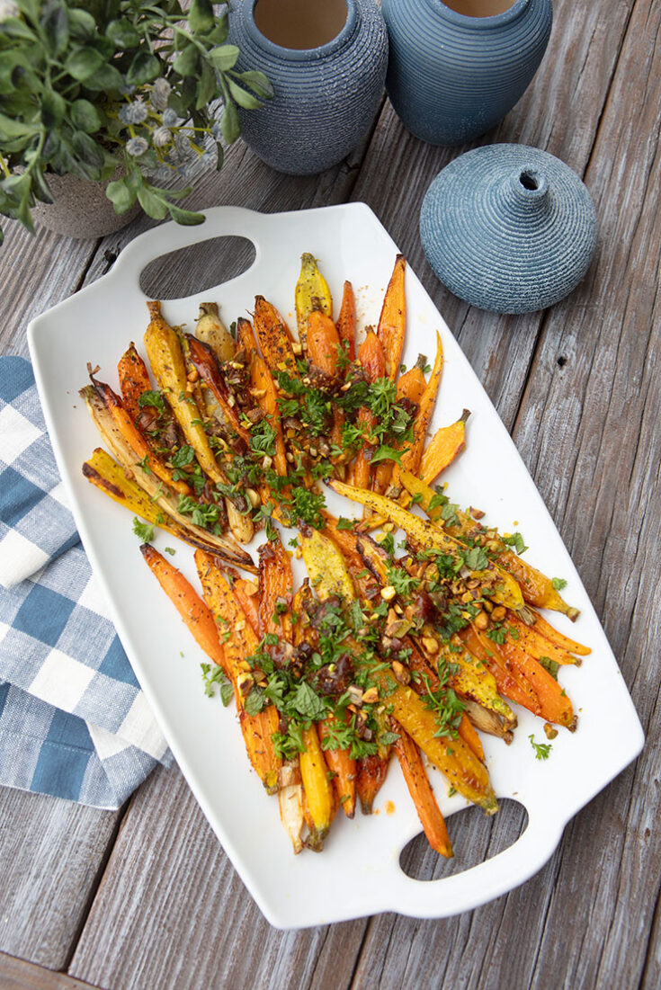 Roasted Carrots with Preserved Lemon, Dates, & Pistachios | Italian ...
